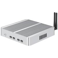 China Dual COM Dual LAN DDR3L RAM Industrial Fanless PC With Intel Core i5 4200U Processor for sale