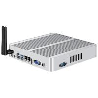 China Dual COM Dual LAN DDR3L RAM Industrial Fanless PC With Intel Core i5 4200U Processor for sale