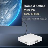 China Intel N100 N5095 Mini PC With Single LAN And DDR4 16G RAM Support Dual Screen Display for sale