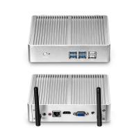 China Intel Celeron And Core Fanless Mini PC With DDR3 RAM 8GB Support Dual Screen Display for sale