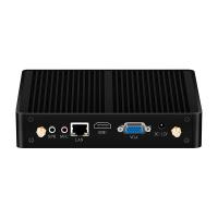 China Intel Celeron And Core Fanless Mini PC With DDR3 RAM 8GB Support Dual Screen Display for sale