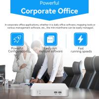 China Intel Celeron N2830 J1900 Mini Computer With DDR3 RAM Up To 8GB And Single LAN for sale