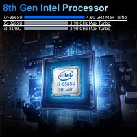 China Dual Channel DDR4 Mini Computer With Intel Core i7 8565U Processor And Single LAN for sale