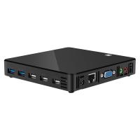 China Intel Pentium 2117U Black Mini Computer With DDR3 RAM And Aluminum Chassis for sale