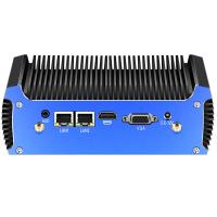 China Dual LAN Dual COM Intel Fanless Mini PC With DDR3 RAM Up To 8GB Linux And mSATA for sale