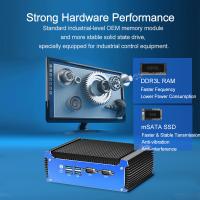 China Dual LAN Dual COM Intel Fanless Mini PC With DDR3 RAM Up To 8GB Linux And mSATA for sale