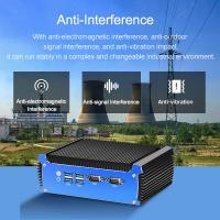 China Dual LAN Dual COM Intel Fanless Mini PC With DDR3 RAM Up To 8GB Linux And mSATA for sale