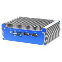 China Intel Series Fanless Industrial PC With 2LAN 2COM And Support Dual Screen Display for sale