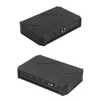 China Intel Core i5 Series Black Mini PC With Dual M.2 SSD 2280 Dual Stable Cooling Fans for sale