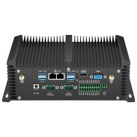 China Embedded Industrial Fanless PC Supporting 3G 4G Module With Dual LAN Dual COM for sale