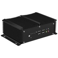China Dual LAN Dual COM Fanless Industrial PC With Dual Channel DDR4 Win 10 Linux for sale