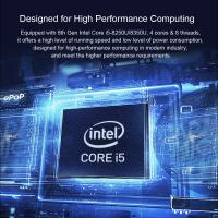 China Dual LAN Dual COM Fanless Industrial PC With Dual Channel DDR4 Win 10 Linux for sale