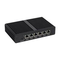 China Intel Pentium 4405U 6LAN RJ45 Software Router DDR4 With Dual Screen Display for sale