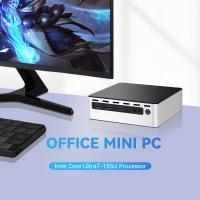 China Intel Core Ultra 7 155U Mini PC DDR5 64G With Dual Ethernet Windows 11 Linux for sale