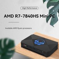 China AMD Ryzen 7 7840HS Gaming PC With DDR5 64GB RAM Dual LAN Dual Cooling Fan for sale