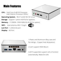 China Intel Core Series DDR3L 8GB Mini PC With Single LAN HD Display For Home Office for sale
