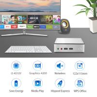 China Intel Core Series DDR3L 8GB Mini PC With Single LAN HD Display For Home Office for sale