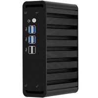 China Intel Core Series Black Mini Computer With DDR3L RAM Single LAN Fome Home Offoce for sale