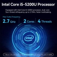 China Intel Core Series Black Mini Computer With DDR3L RAM Single LAN Fome Home Offoce for sale