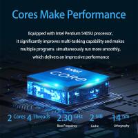 China Intel Pentium 5405U Industrial Fanless PC With COM And Supports Dual Display for sale