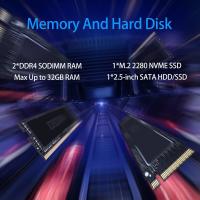 China Intel Pentium 5405U Industrial Fanless PC With COM And Supports Dual Display for sale