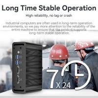 China Intel N100 Fanless Industrial PC With DDR4 16GB RAM Supports Dual Screen Display for sale
