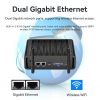 China Intel N100 Fanless Industrial PC With DDR4 16GB RAM Supports Dual Screen Display for sale