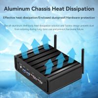 China Intel N100 Fanless Industrial PC With DDR4 16GB RAM Supports Dual Screen Display for sale