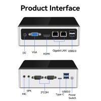 China Intel Core I5 4210U 2 Cores Industrial PC With Dual LAN Dual COM And Fan for sale