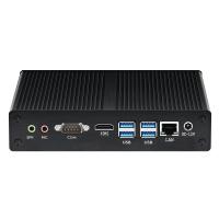 China Fanless Industrial Mini PC With Intel Celeron J4125 Processor DDR3 And Dual COM for sale
