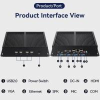 China Intel Celeron 1017U Industrial PC With 4COM Interfacces 8GB DDR3L RAM for sale