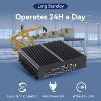 China Intel Pentium 2117U Fanless Industrial PC With 4COM Ports Linux Supports HD Display for sale