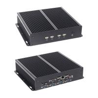 China Fanless Industrial Mini Computer With Intel Core i5-3317U DDR3L 8GB RAM And 4COM for sale