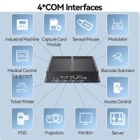 China Fanless Industrial Mini Computer With Intel Core i5-3317U DDR3L 8GB RAM And 4COM for sale