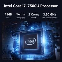 China Intel Core i7 7500U Mini PC With Linux Gigabit Ethernet Supports HD Display for sale