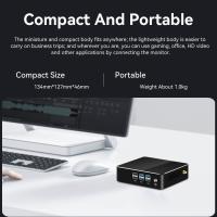 China Mini PC With Intel Core i3 7100U Processor mSATA SSD DDR3L 16G RAM And Cooling Fan for sale