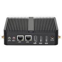 China Industrial Computer With DDR4 16G RAM Intel N100 Processor Fanless Cooling Method for sale