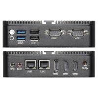 China Industrial Computer With DDR4 16G RAM Intel N100 Processor Fanless Cooling Method for sale