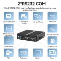 China Industrial Computer With DDR4 16G RAM Intel N100 Processor Fanless Cooling Method for sale