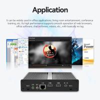 China Intel Mini PC With Celeron Series Processor Dual HDMI Ports Support HD Display for sale