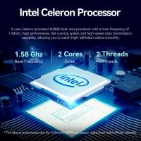 China Intel Mini PC With Celeron Series Processor Dual HDMI Ports Support HD Display for sale