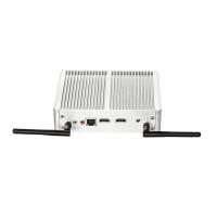 China Intel Mini PC Pentium 3805U With Single LAN Fanless Heat Disspation Method For Home for sale