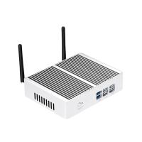 China Intel Mini PC Pentium 3805U With Single LAN Fanless Heat Disspation Method For Home for sale
