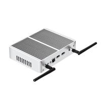 China Intel Mini PC Pentium 3805U With Single LAN Fanless Heat Disspation Method For Home for sale