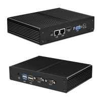 China Intel Pentium Celeron Industrial Fanless Mini PC Supports ODM OEM Customization for sale