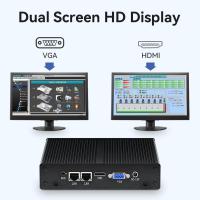 China Intel Pentium Celeron Industrial Fanless Mini PC Supports ODM OEM Customization for sale