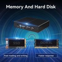 China Intel Pentium Celeron Industrial Fanless Mini PC Supports ODM OEM Customization for sale