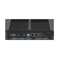 China Intel Celeron Fanless Industrial Mini Desktop PC With Aluminum Chassis WiFi for sale