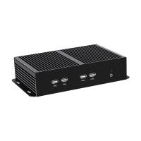 China Industrial PC With Intel Celeron J6412 16GB RAM Three Ethernet And Fanless Cooling for sale