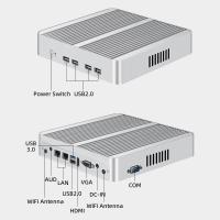 China Intel Mini PC Celeron J1900 Fanless 8GB RAM Compact Mini PC For Home Assist for sale